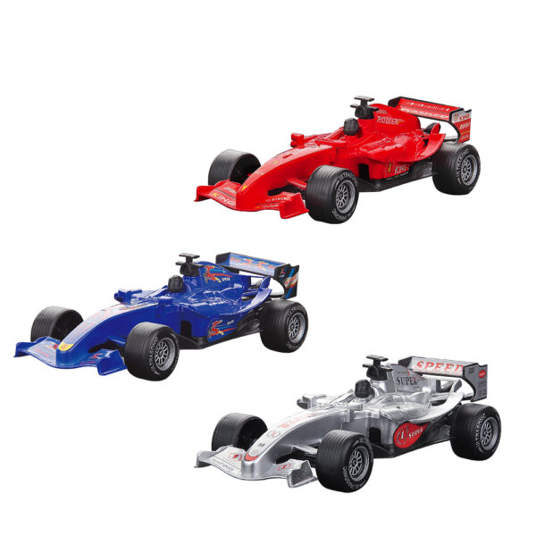 Carro Fricção Pull Back Super Racing kit com 3 1:24 – DM Toys